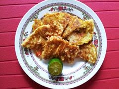Cincalok Omelette by Wendy Ang