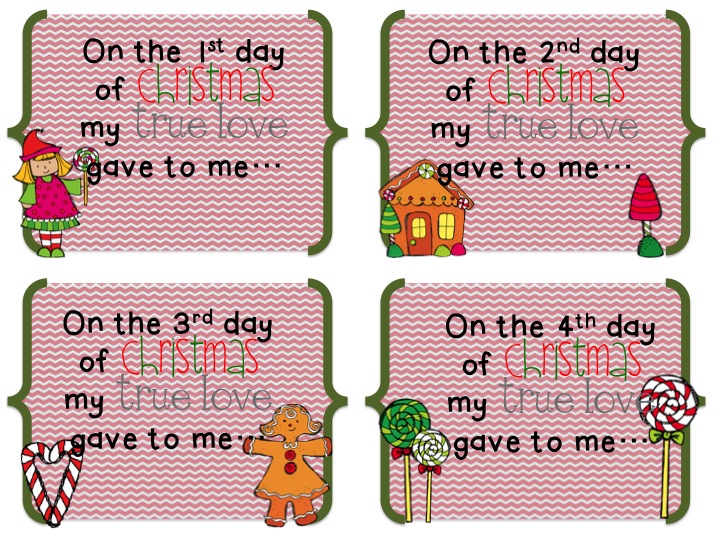 Wishful Teaching: 12 days of Christmas