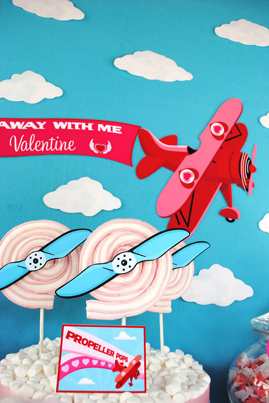 Kara's Party Ideas Fly Away With Me Valentine’s Party | Kara's Party Ideas