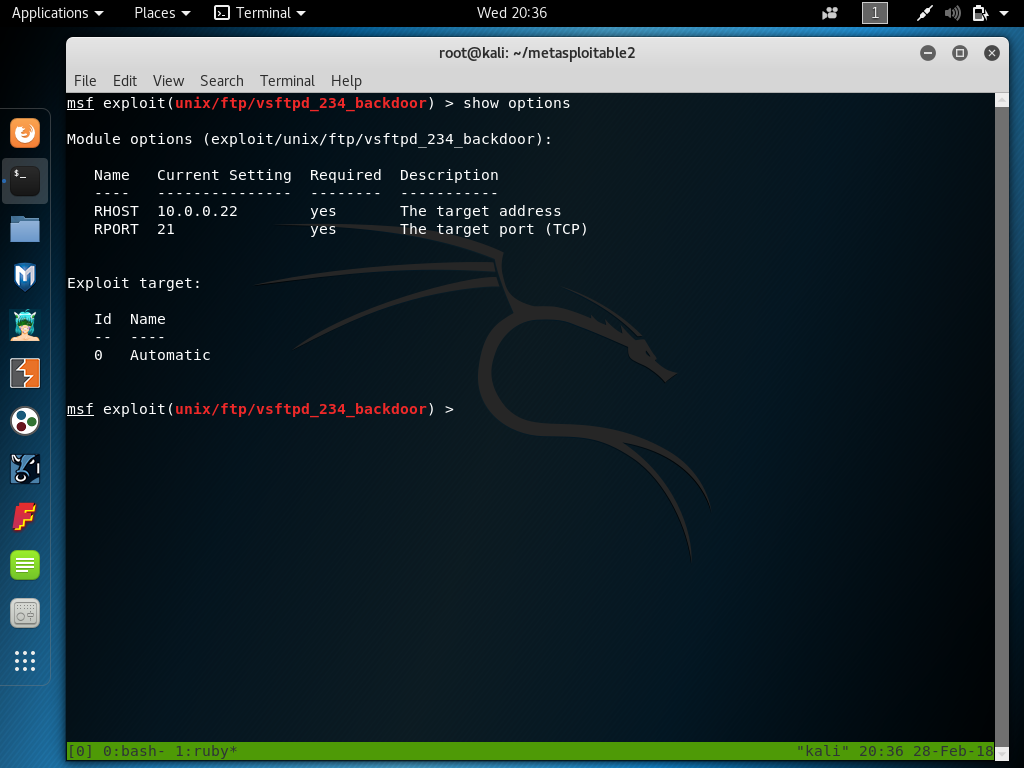 Metasploitable 2 - My Walkthrough - Blue Star