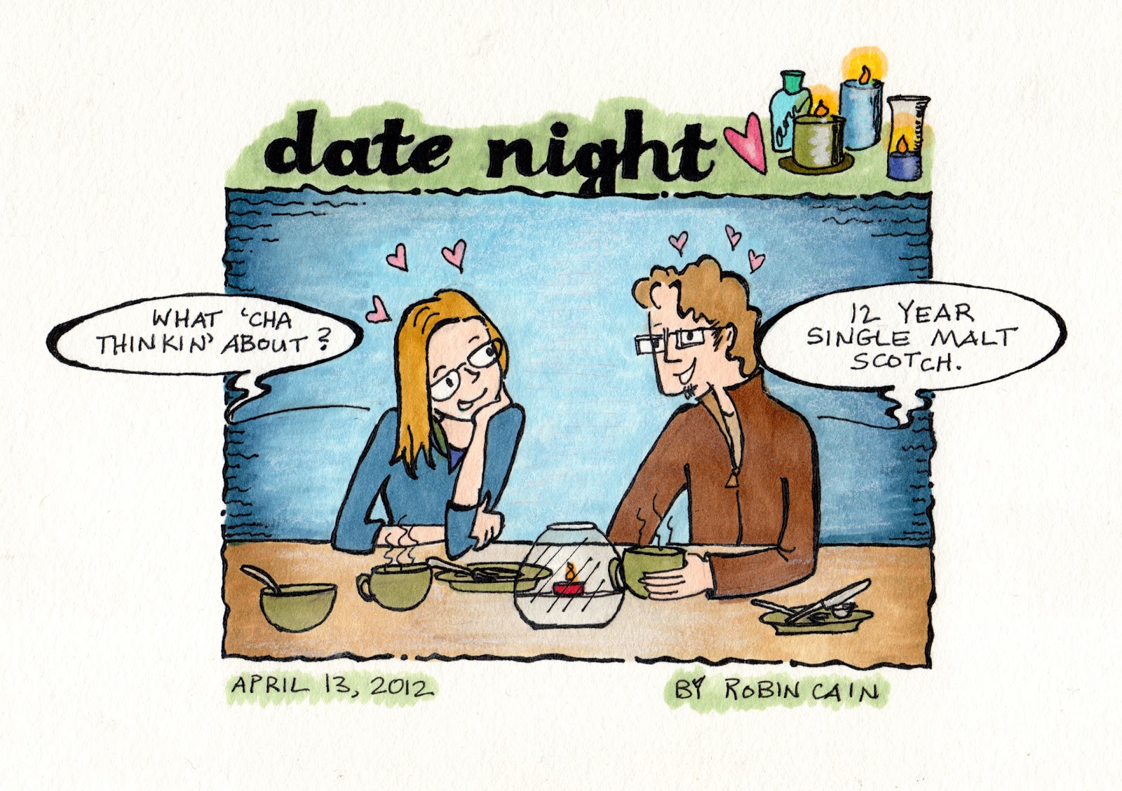 Mindzai Comics: Date Night