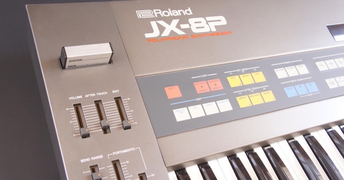 MATRIXSYNTH: Roland JX-8P w/ M-16C Cart