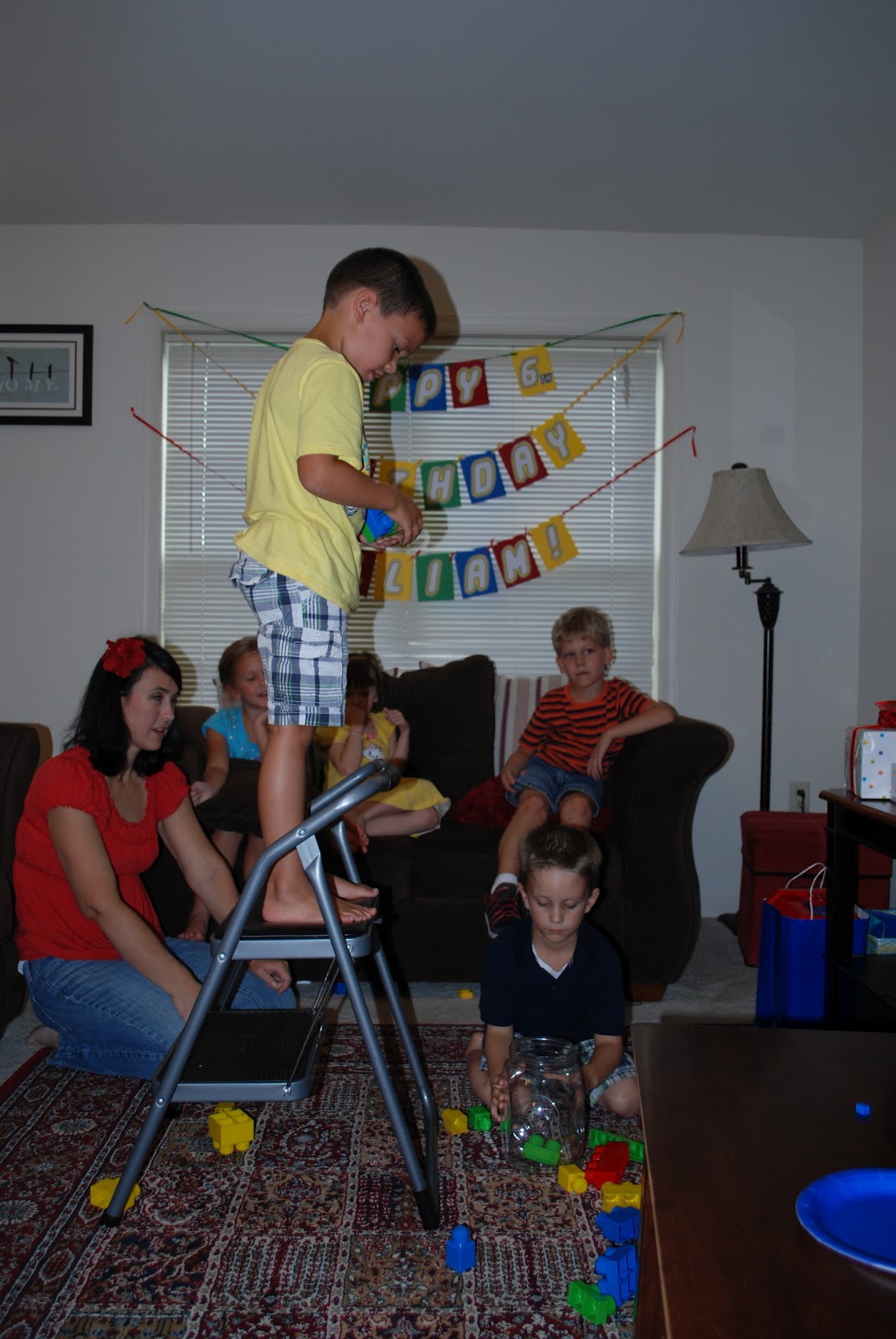 The Payne Family: Lego Party!