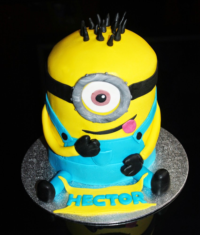 LAS TARTAS DE MJ: TARTA MINION para Héctor