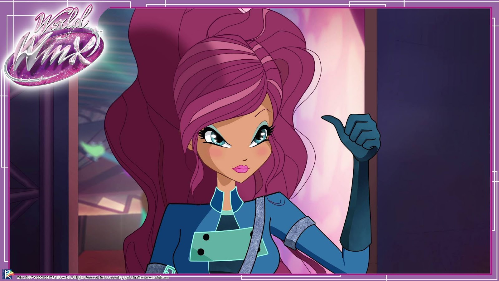 Captura de Layla Fairy Spy o Misión Winx en la segunda temporada de ...
