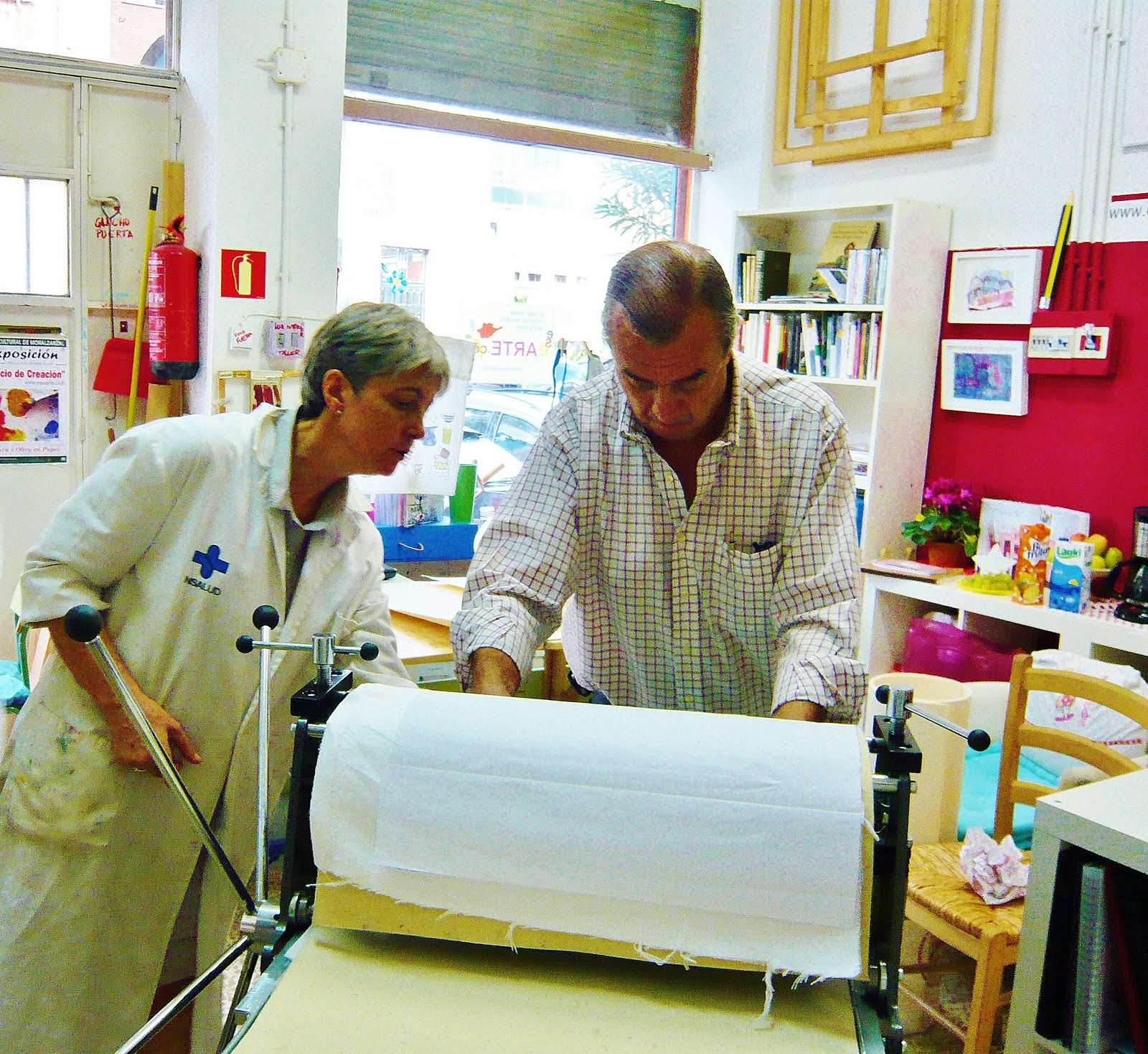 Espacio de Creación: GRABADO CALCOGRÁFICO