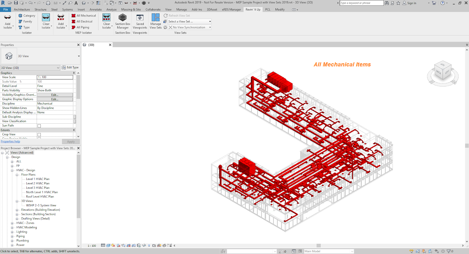 Revit Add-Ons: MEP Isolator
