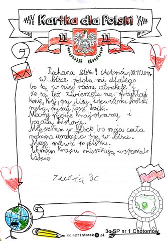 Migawki z życia klasy: Listy do Polski