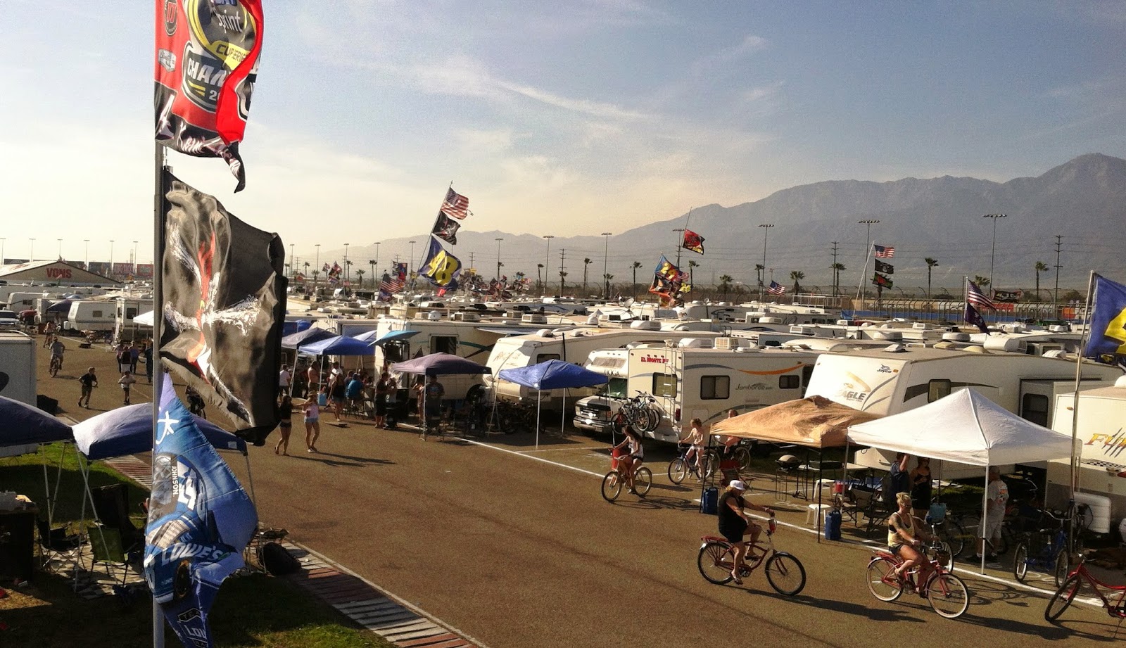 The Infield Guru: NASCAR Infield - "Meeting Your Camping Neighbors"