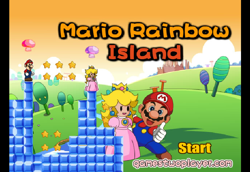 Mario rainbow island | Mariogames