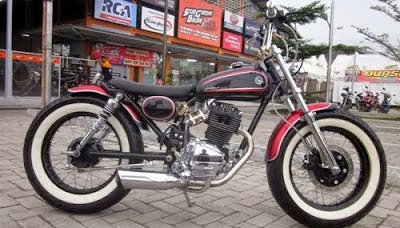 Foto Modifikasi Honda CB 100 Jup Style Terbaru
