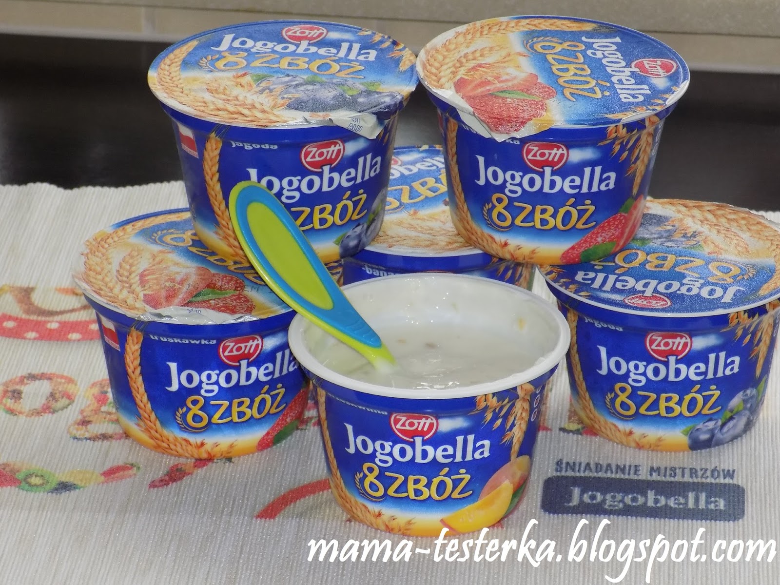 mama-testerka: Testujemy jogurty Jogobella... #porcjaradosci