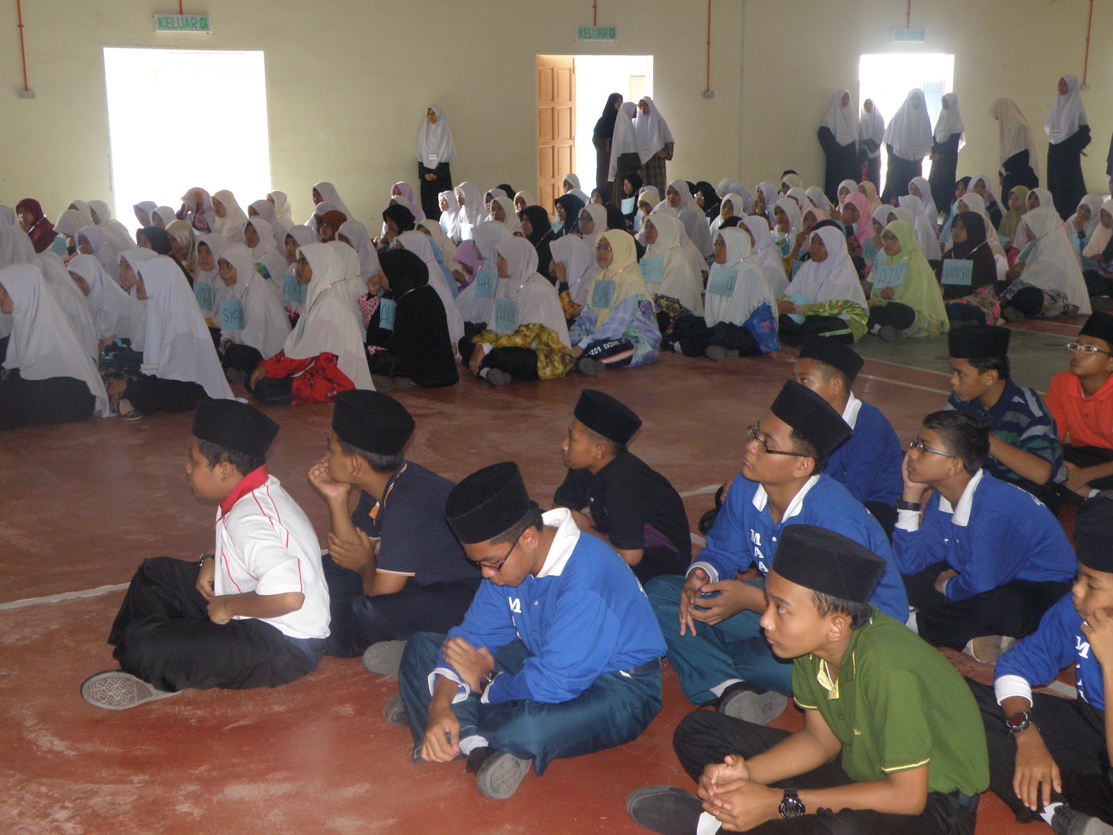 Al-Islah Maahad Pontian: MINGGU TAARUF DAN ORIENTASI MAAHAD PONTIAN