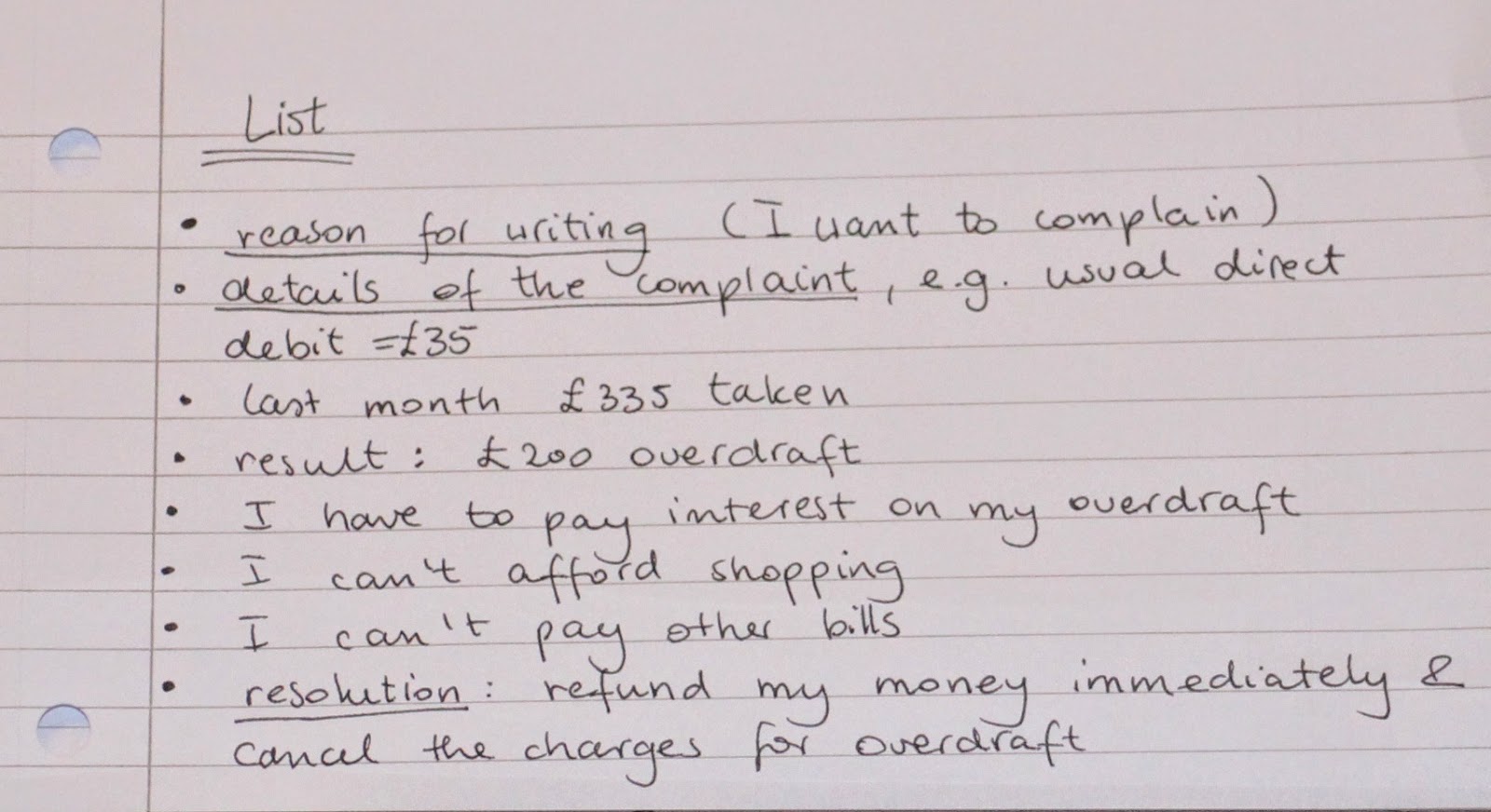 ESOL Teesside: Formal letters- how to plan & write them?