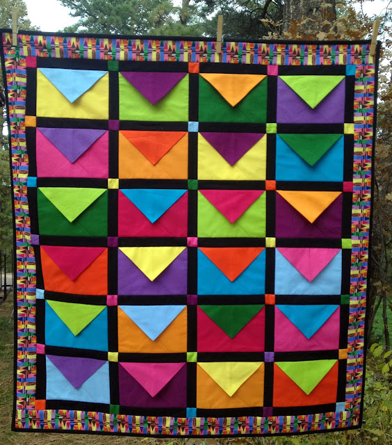 Starwood Quilter: My Easy Envelope Quilt - COMPLETED!
