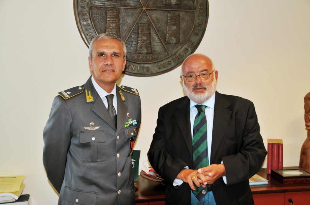 LUIGI CALABRESE: CANNATA INCONTRA IL GENERALE STRAZIOTA