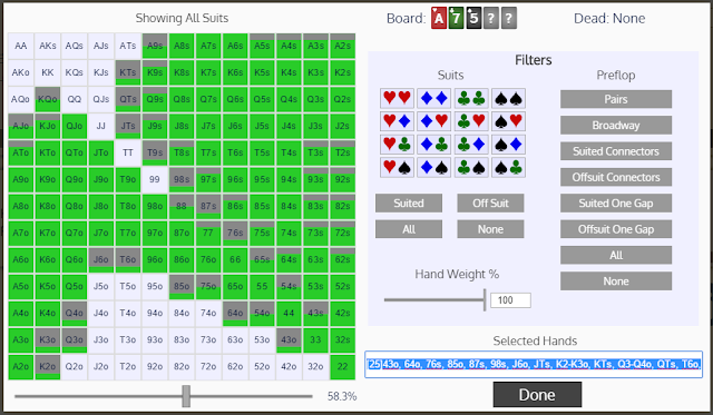 GTORangeBuilder Blog: Preflop Range Analysis Using Bulk GTO Flop Calcs