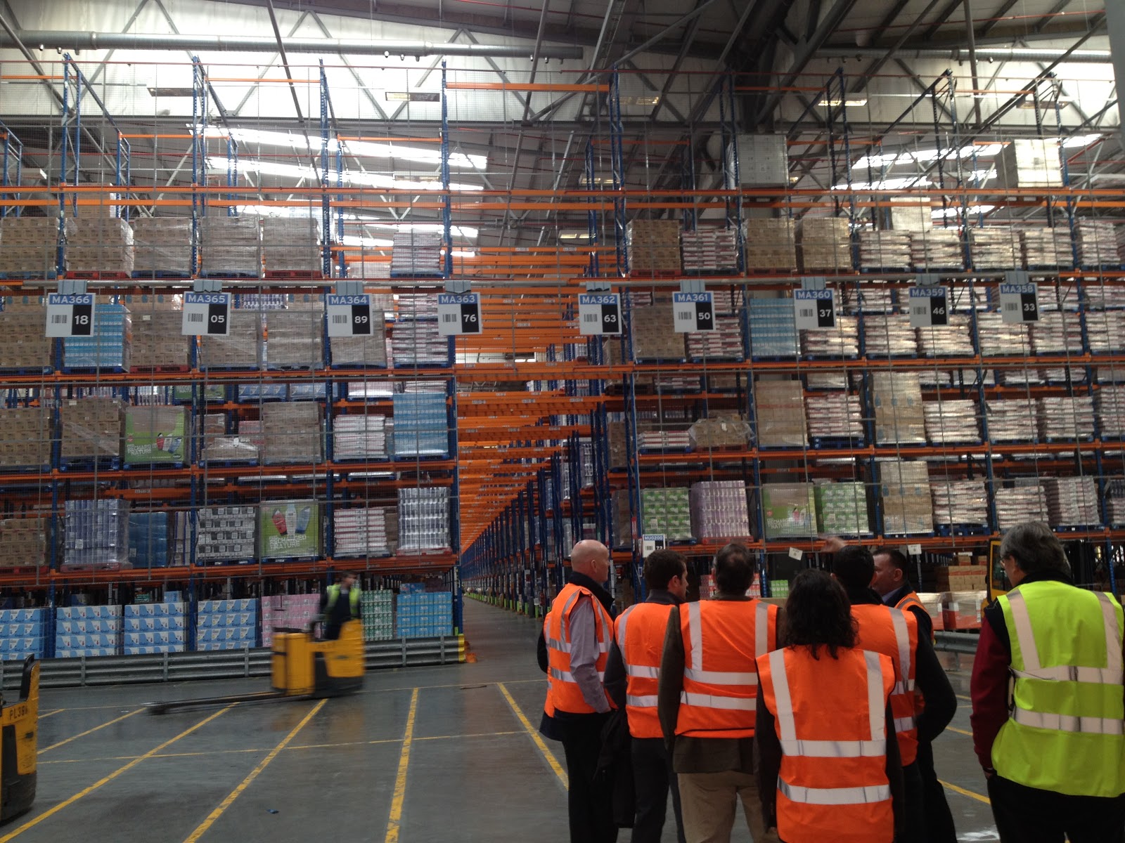 Farmer Jake: Sainsbury's Distribution Visit (Hams Hall)