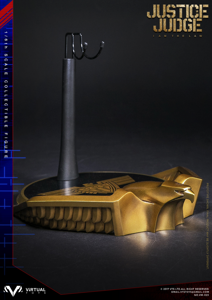 toyhaven: VTS Toys 1/6th scale Justice Judge 12-inch Figure aka 1995 ...