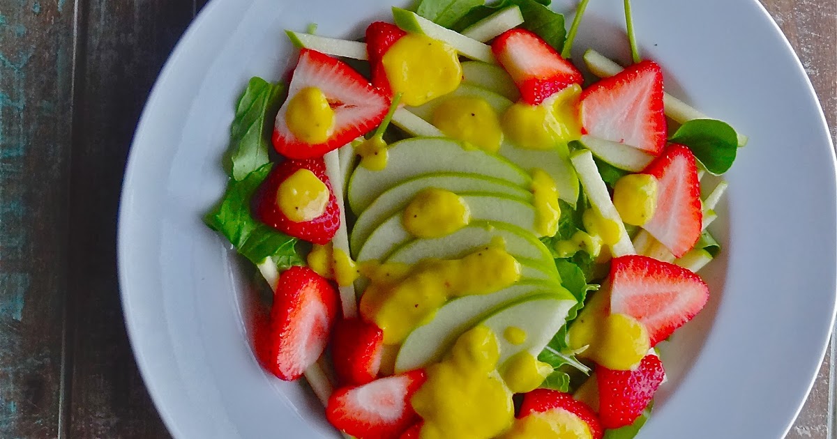 Mango poppy seeds vinaigrette