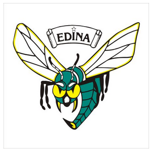 JUST THOUGHT I OTTO EXPRESS...: Edina Hornet Logo Copyright