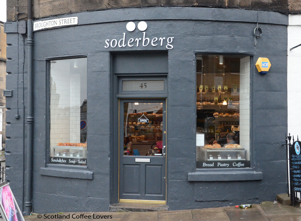 Scotland Coffee Lovers: Soderberg Broughton