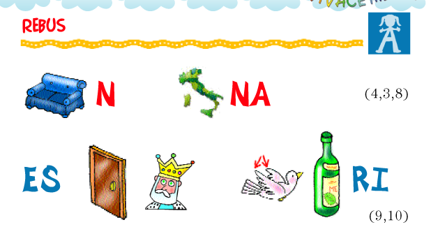 VIVACEMENTE il giornalino del cuore e della mente: Giochi enigmistici ...