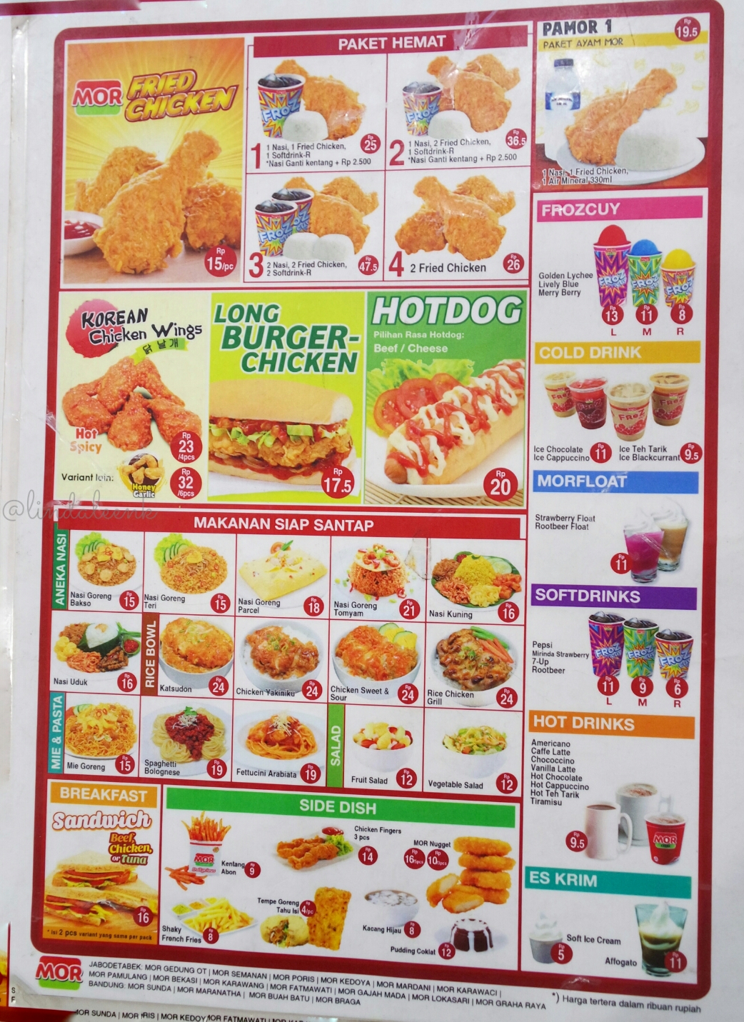 Berkenalan dengan Ranger Chicken di MOR Store | Lindaleenk -Little Part ...