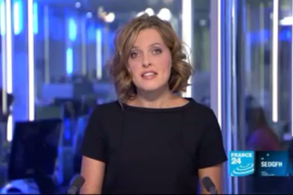 vuesalatele: 2012 01 16 @21H00 - LAURA BAINES, FRANCE 24, LIVE FROM PARIS