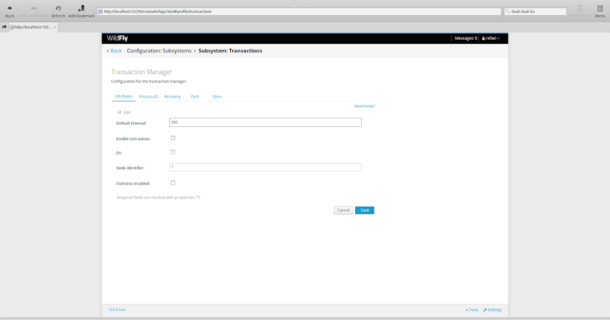 FinalException: WildFly 12: Transaction was rolled back in a different thread!