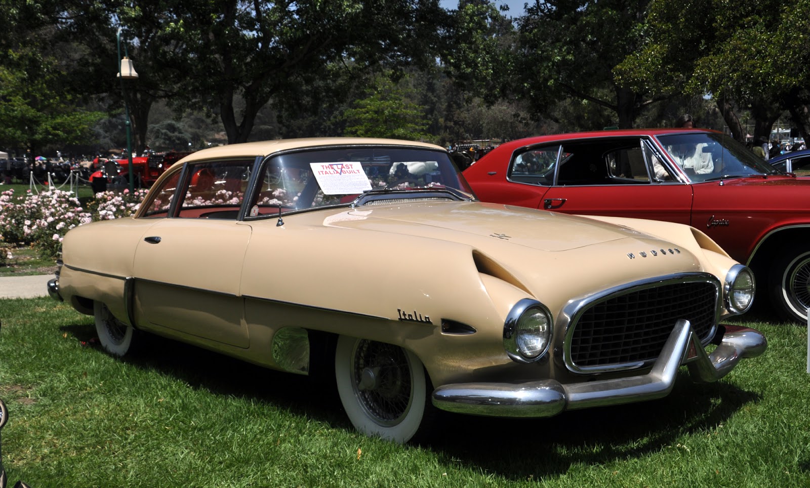 Just A Car Guy: Hudson Italia body by Touring Carrozzeria of Milan