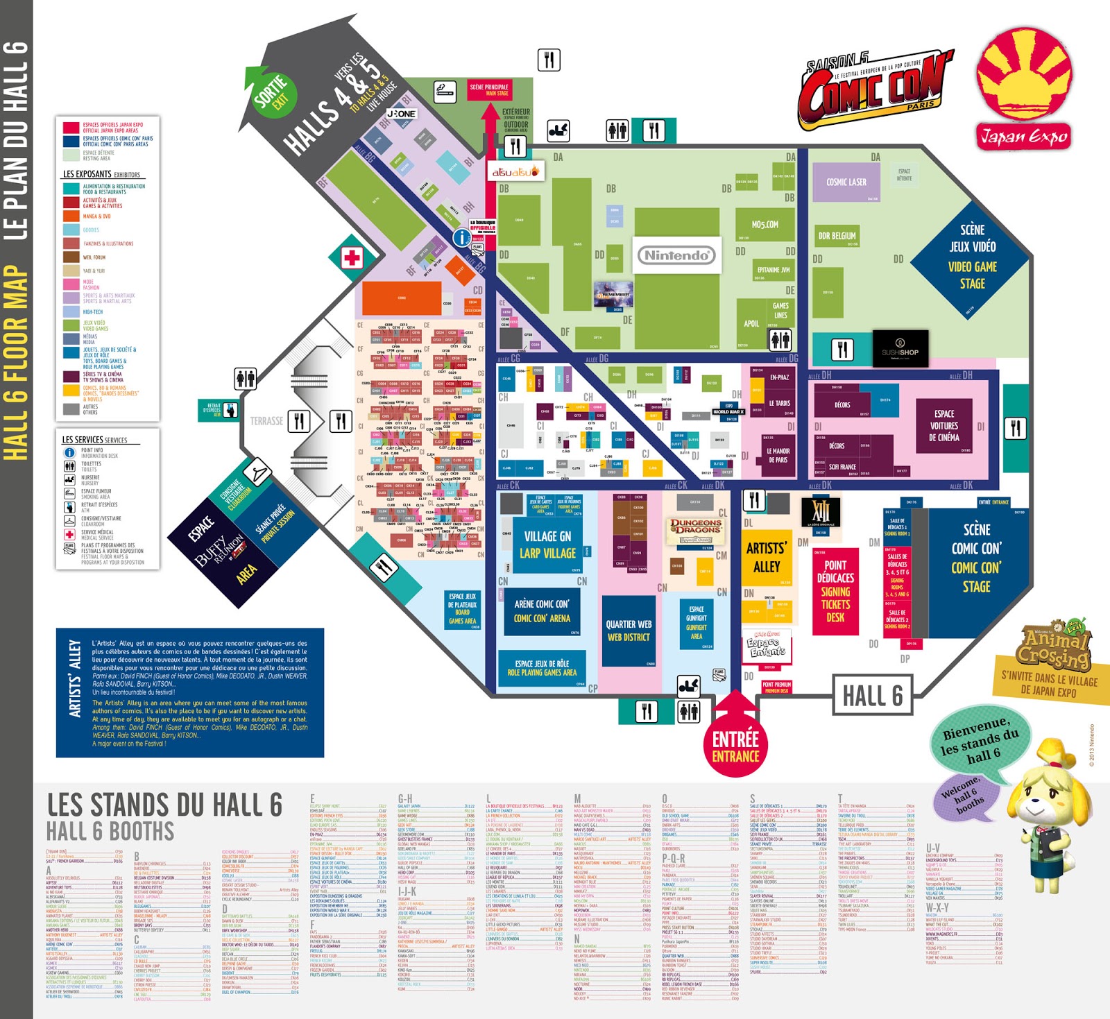 Japan Expo / Comic Con 2013 : Plans et infos pratiques - Bulles et ...