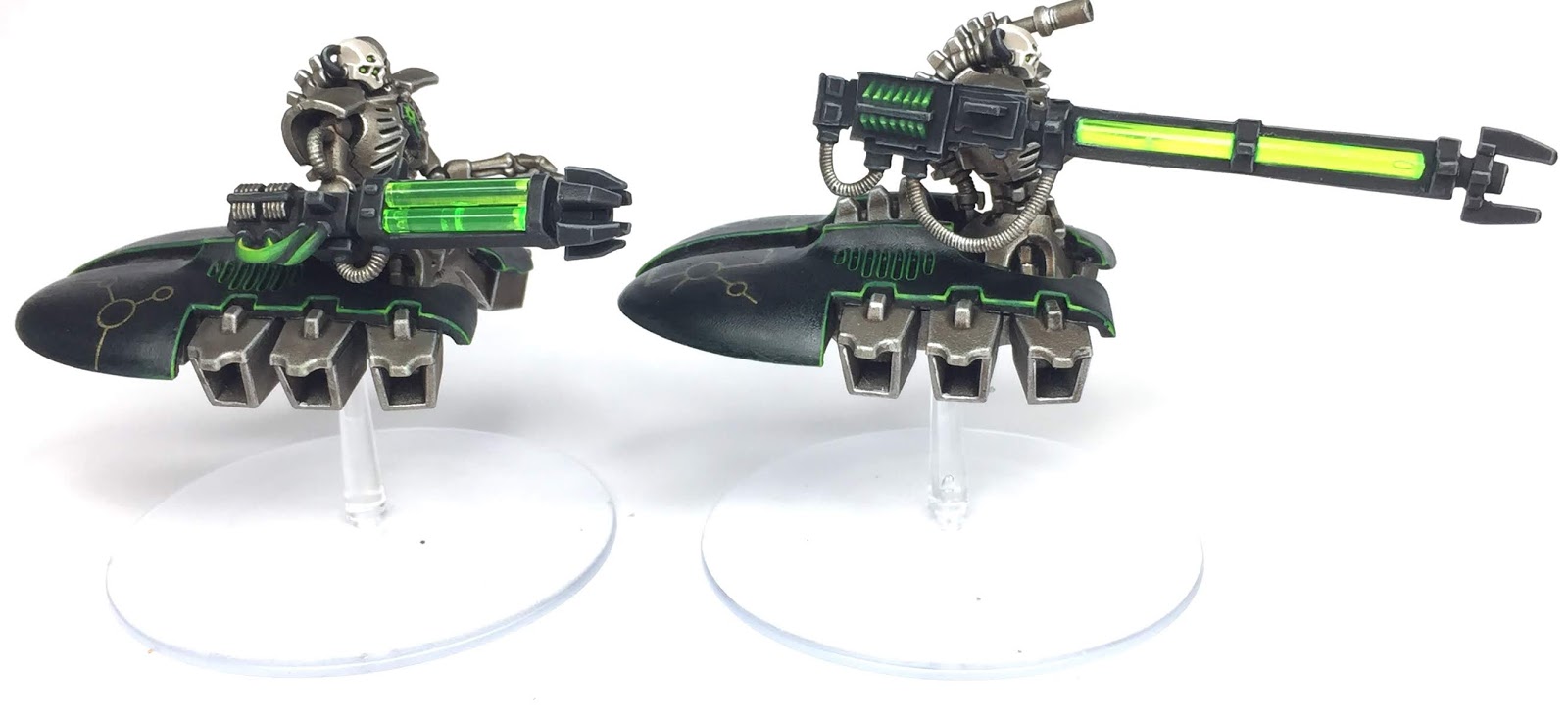 Oldhammer 40k: Necron Destroyer And Heavy Destroyer