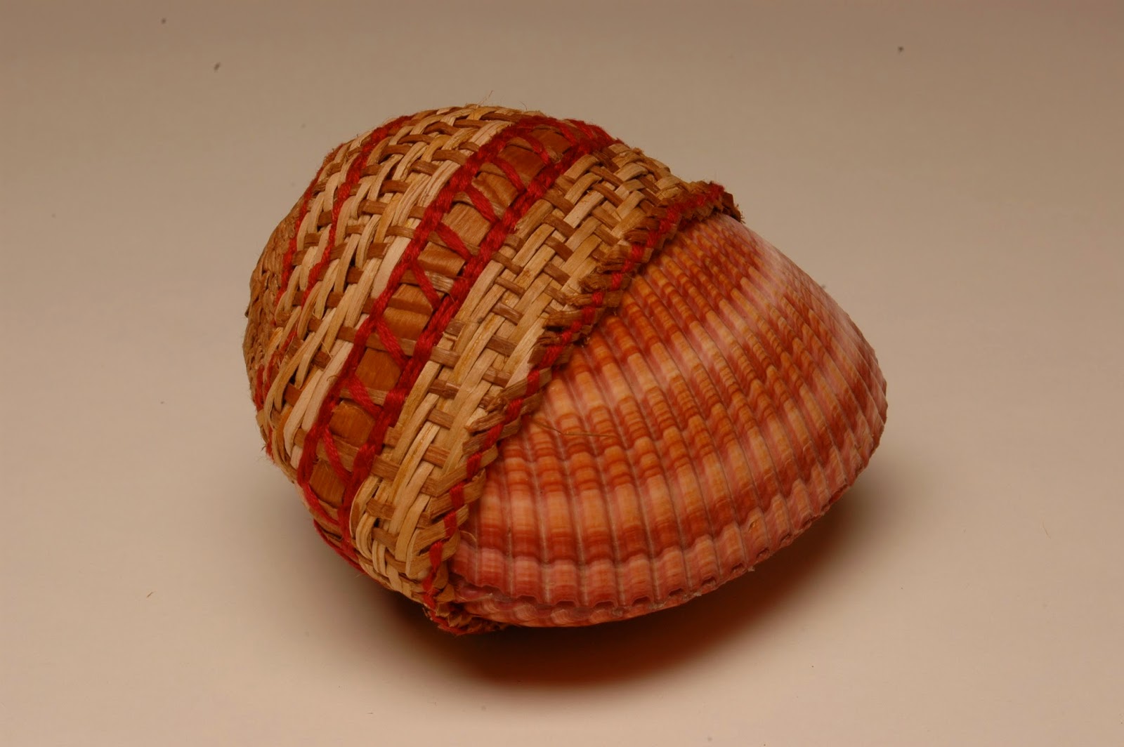 Donna Sakamoto Crispin: Shell baskets