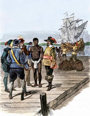 U.S. Timeline: 1619 - First African slaves landed at Jamestown