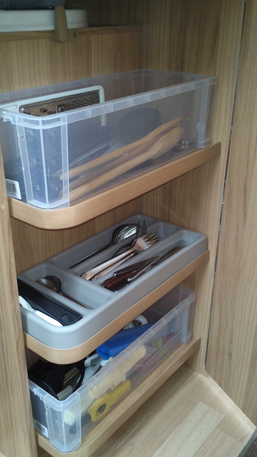Caravan Cupboard Storage Boxes at Scarlett Packham blog