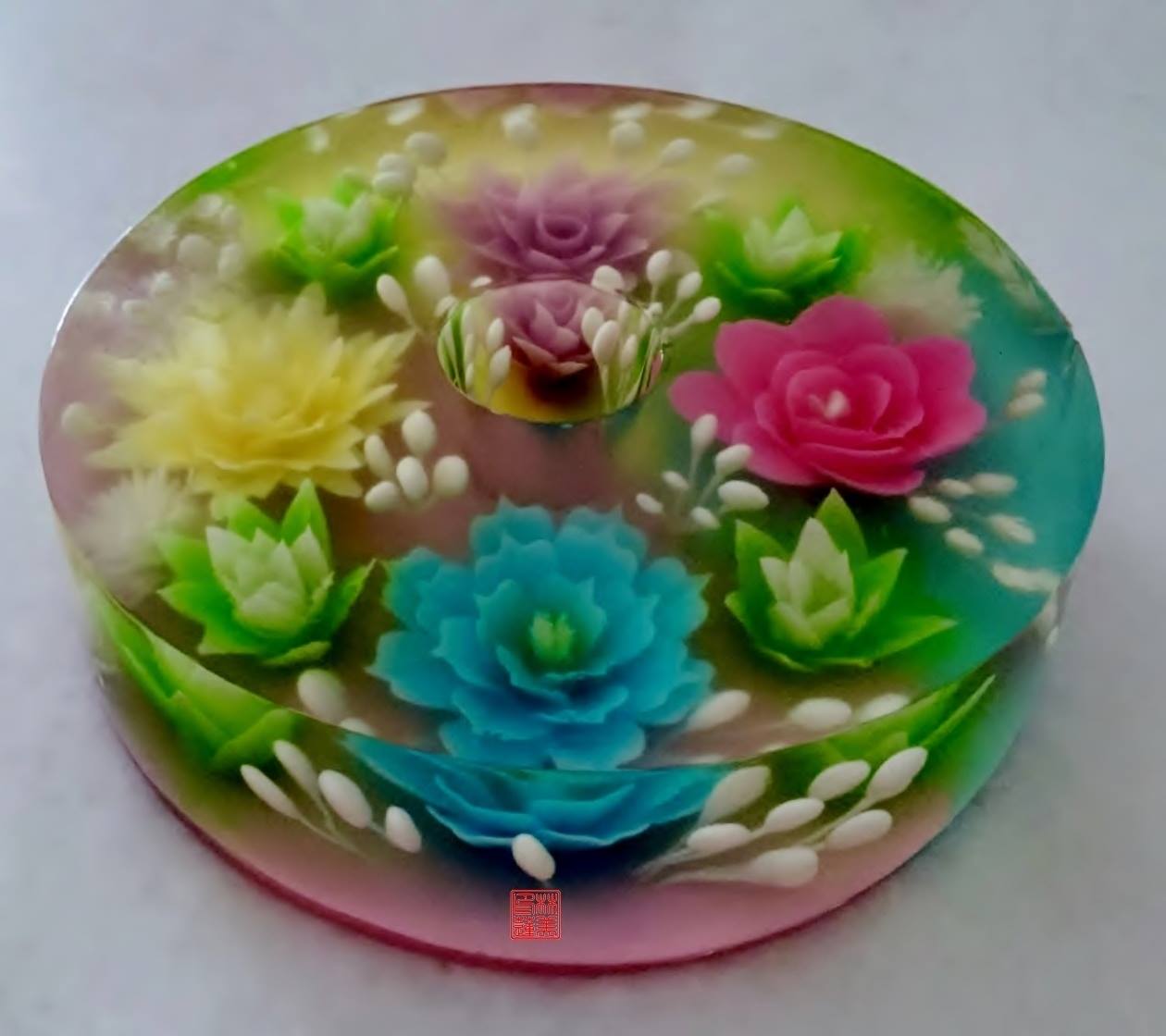 Yochana's Cake Delight! : Beautiful 3D Jelly Art