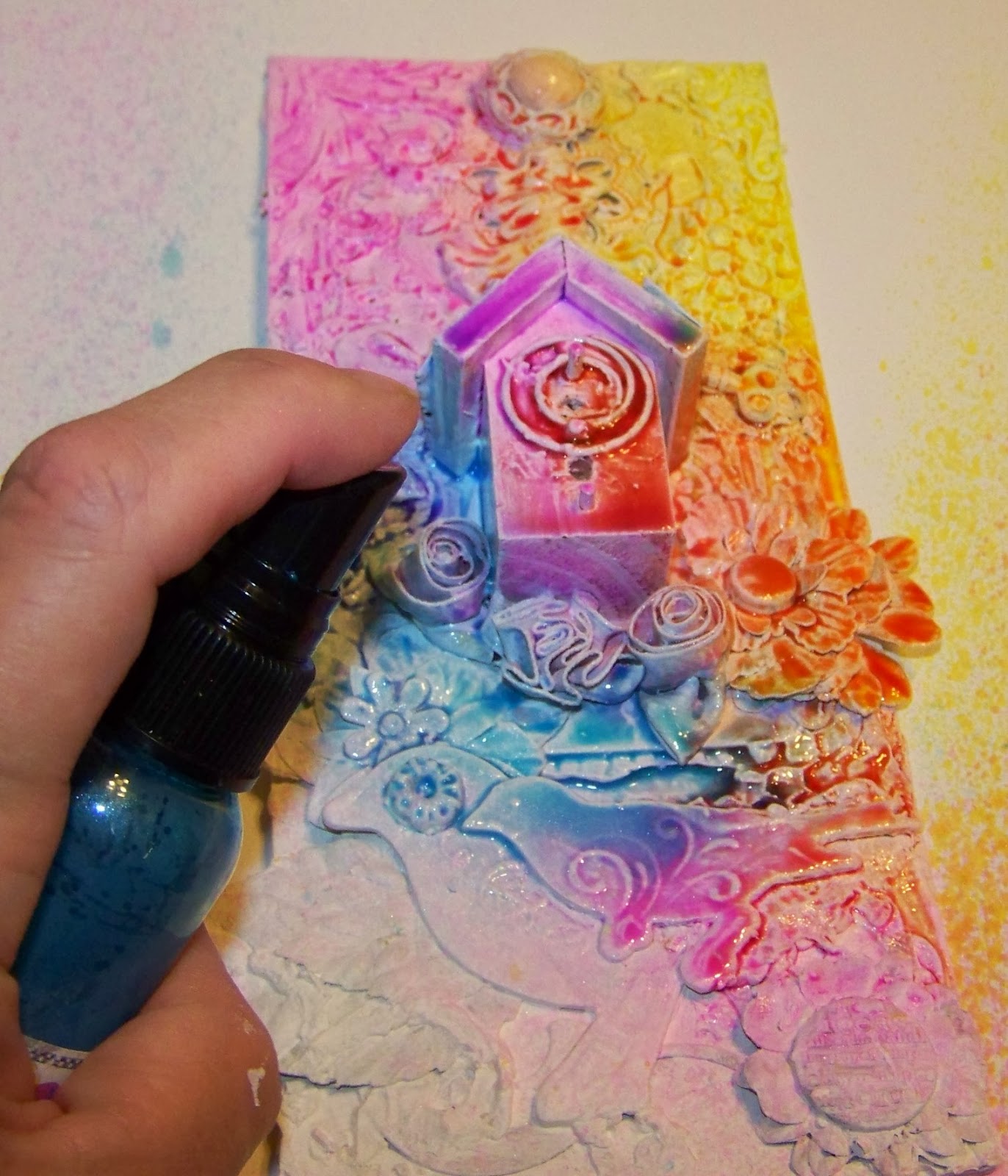 Aileen's Musings: Dimensional Collage
