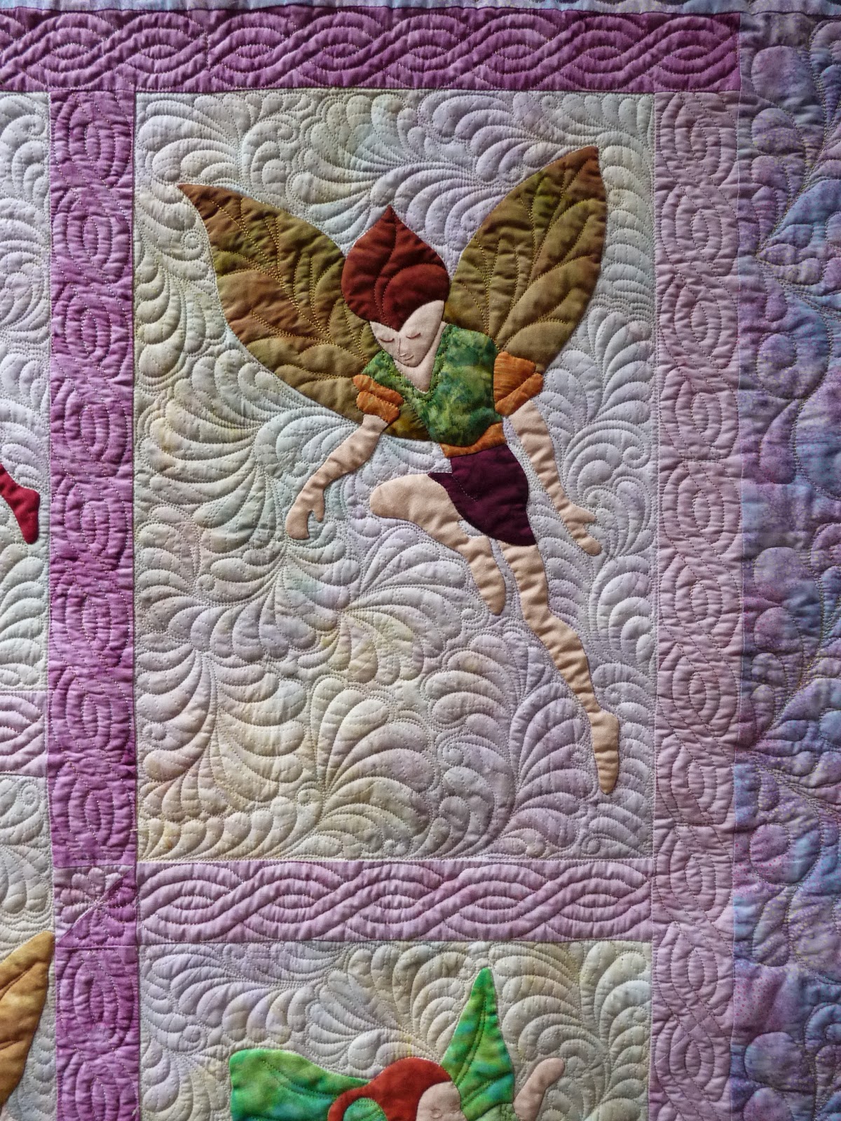 Sewing & Quilt Gallery: Redone Fairies Quilt