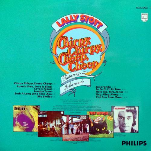 18 RODAS: LALLY STOTT - Chirpy Chirpy, Cheep Cheep (Philips, 1971)