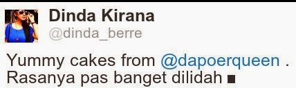 Dapoer Queen: The testimony from our lovely customers