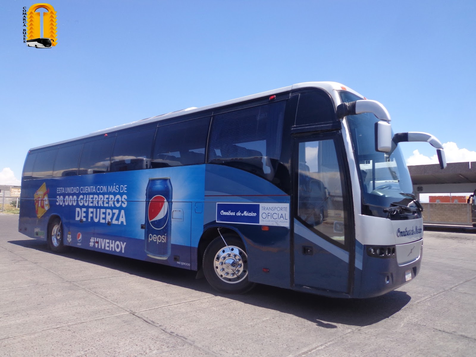 Comarca Buses: Omnibus de México; Pepsi Ride