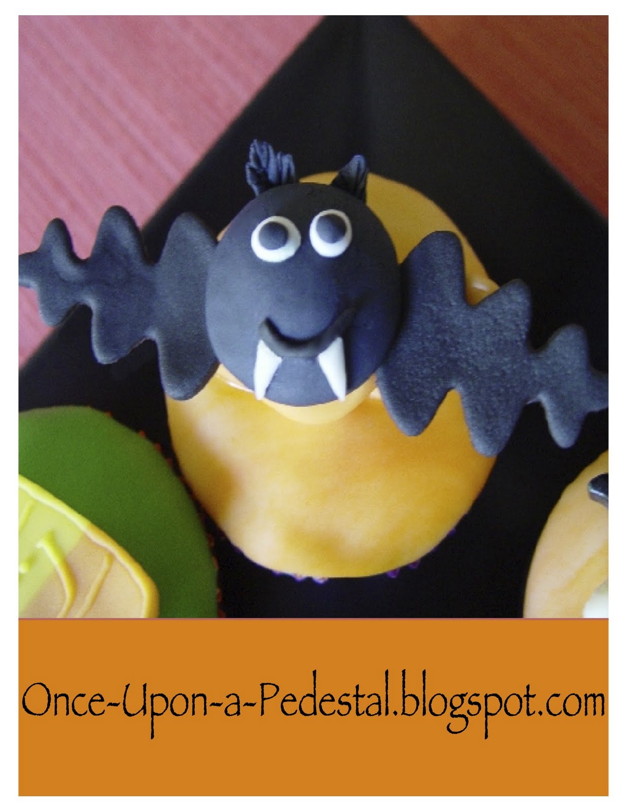 Once Upon A Pedestal: My First Fondant Covered Cake