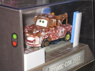 Dan the Pixar Fan: Cars 2: Comic-Con 2012 Exclusive Tokyo Bathroom Mater
