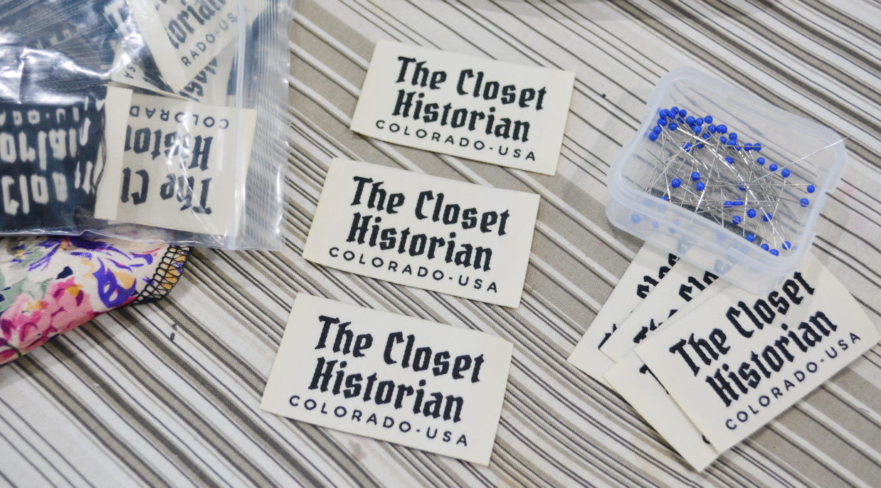 The Closet Historian: Custom Labels from Dutch Label Shop!