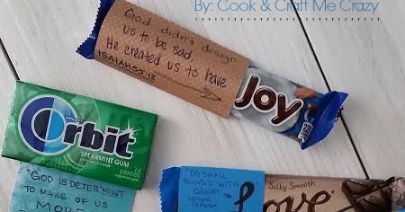 Cook and Craft Me Crazy: Scripture Candy 2