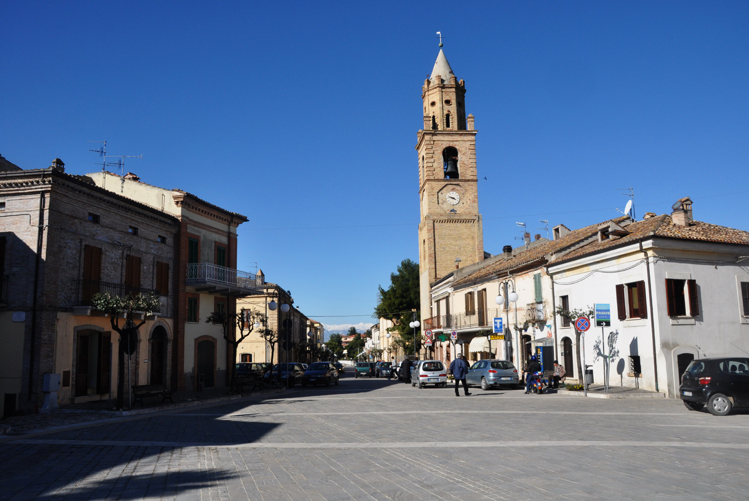 Pensieri Teramani: Montepagano: il nobile balcone sul mare