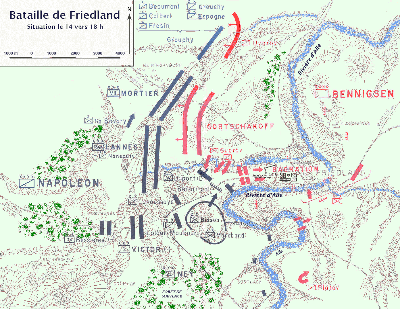 Napoleón I: BATALLA DE FRIEDLAND