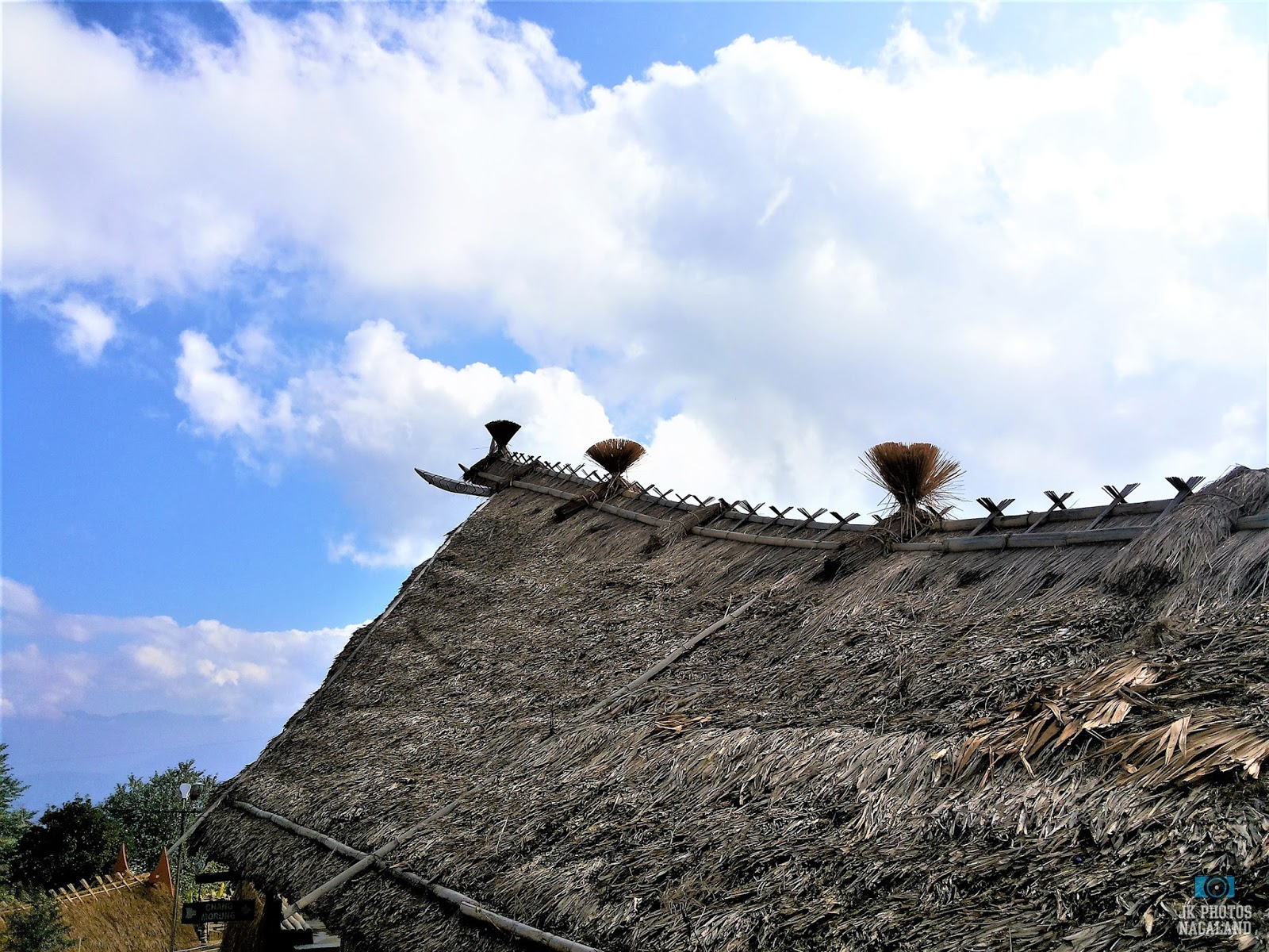 Naga Traditional huts and architecture of Nagaland