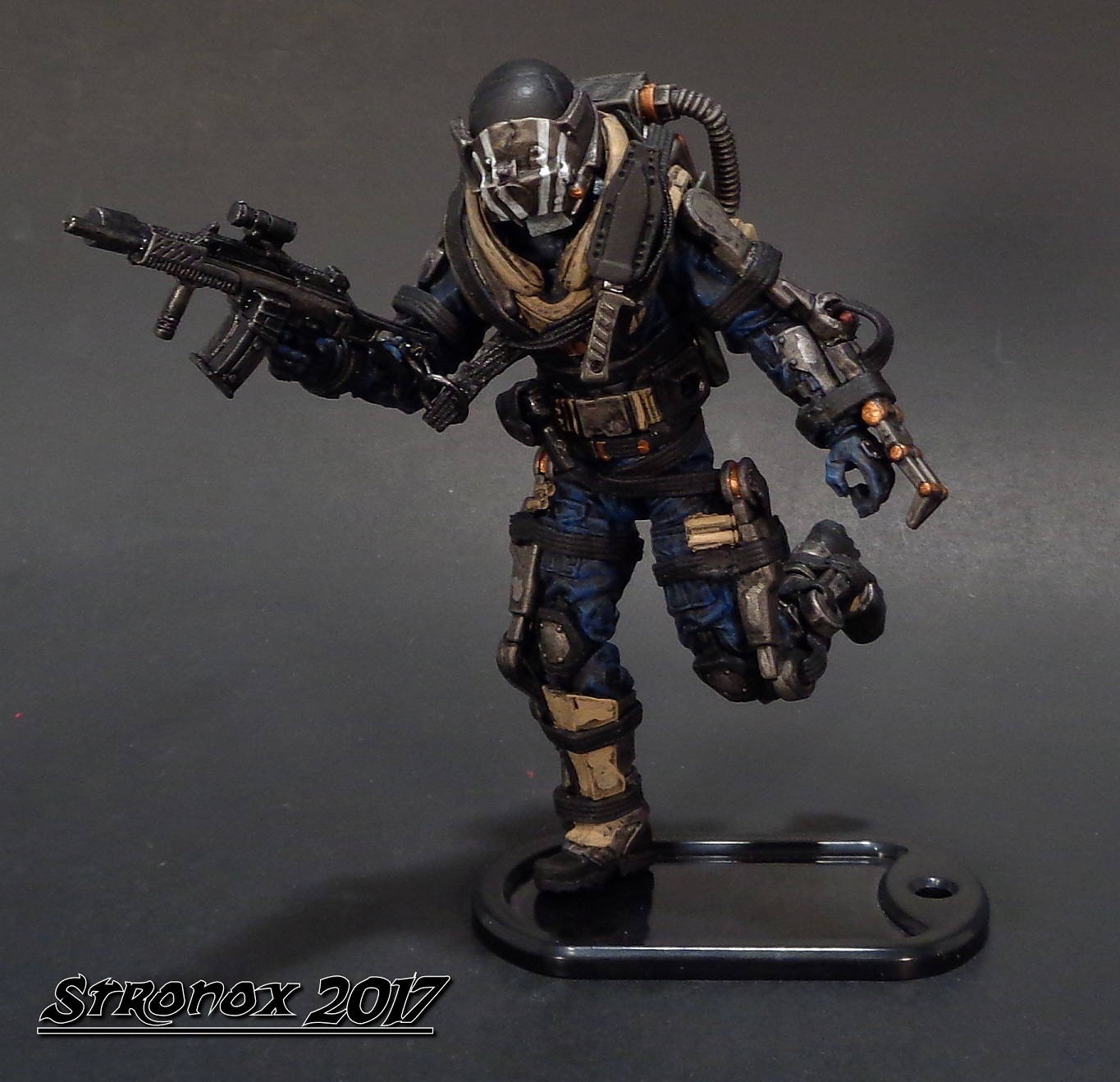 Stronox Custom Figures: Future Soldier: Exo-Skeleton Rig